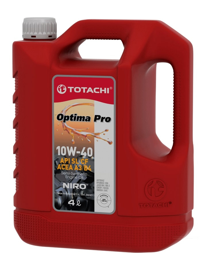Масло моторное TOTACHI NIRO Optima Pro Semi-Synthetic SL/CF 10W-40 ...